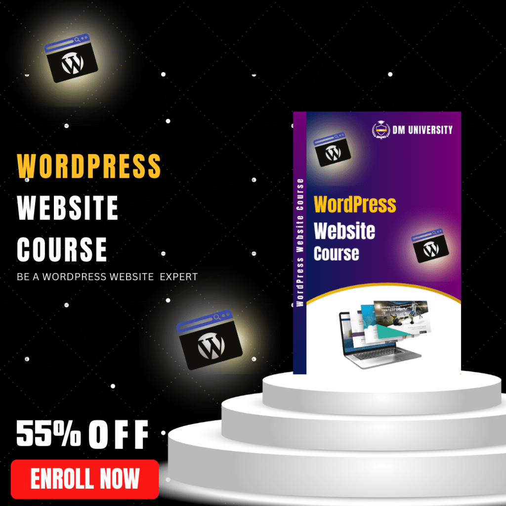 WordPress Course – DM UNIVERSITY