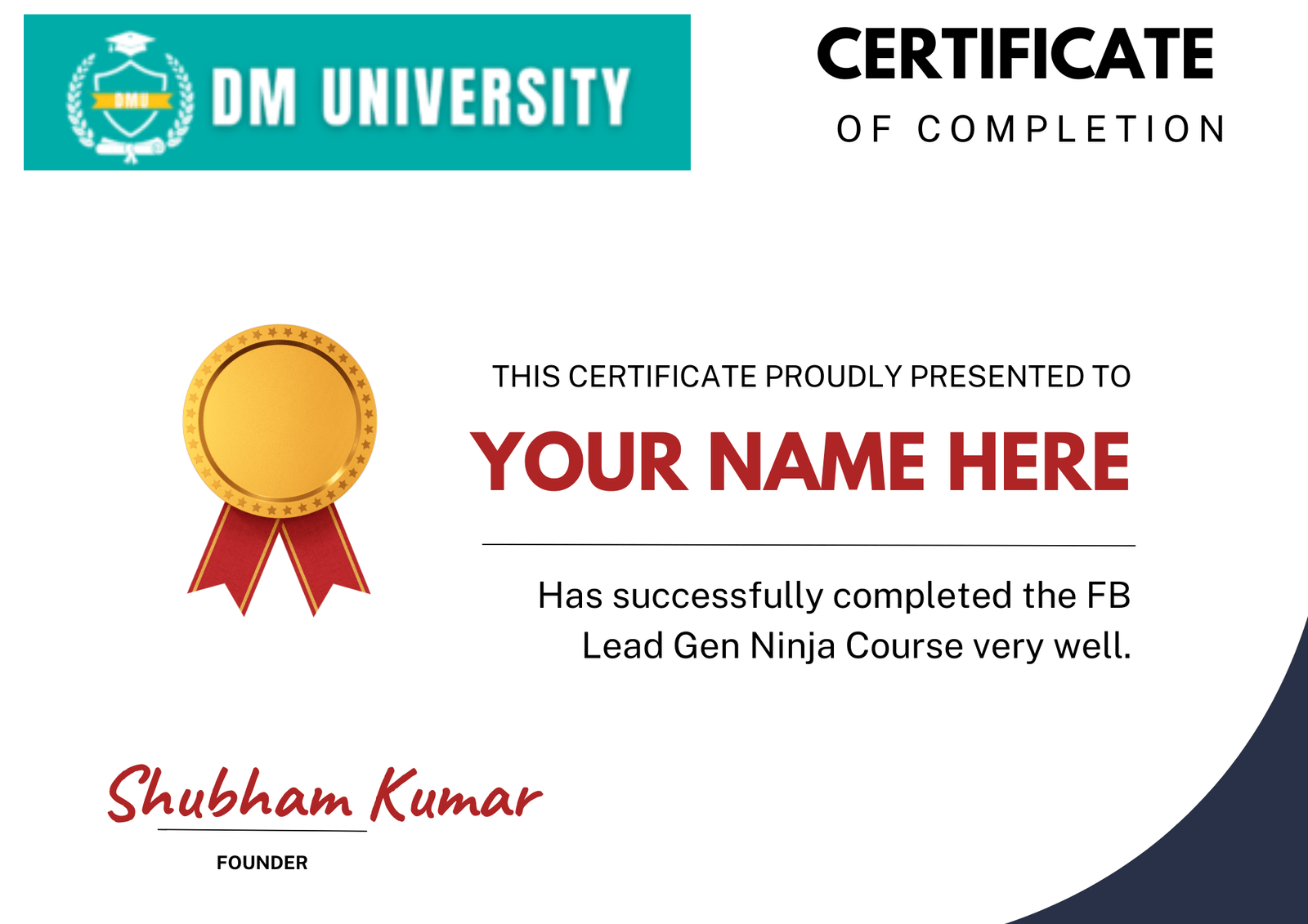 Sales Landing – DM UNIVERSITY